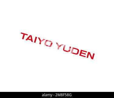 Taiyo Yuden, rotated logo, white background Stock Photo - Alamy