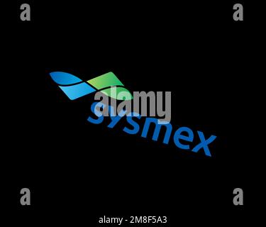 Sysmex Corporation, Logo, Black background Stock Photo - Alamy