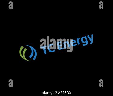 TC Energy, Logo, Black background Stock Photo - Alamy