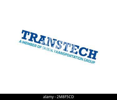 Skoda Transtech, Logo, White background Stock Photo - Alamy