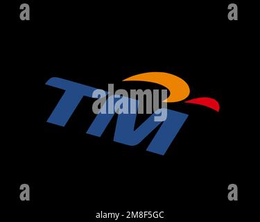 Telekom Malaysia, Logo, Black background Stock Photo - Alamy