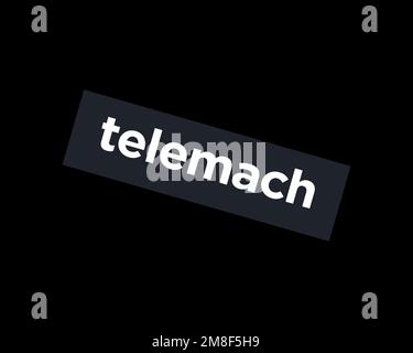 Telemach, Logo, Black background Stock Photo - Alamy