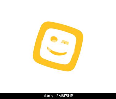 Telenet Belgium, rotated logo, white background Stock Photo - Alamy