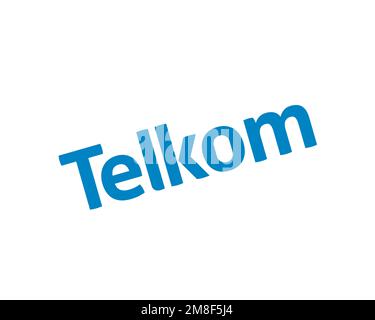 Telkom Mobile, rotated logo, white background B Stock Photo - Alamy