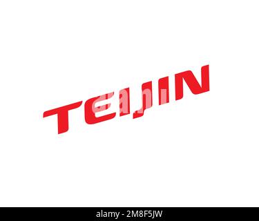 Teijin, rotated logo, white background B Stock Photo - Alamy