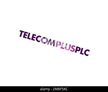Telecom Plus, rotated logo, white background Stock Photo - Alamy
