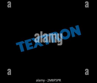 Textron, Logo, Black background Stock Photo - Alamy