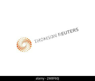 Thomson Reuters, Logo, White background Stock Photo - Alamy