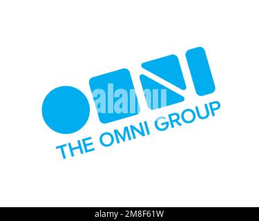 The Omni Group, Logo, White background Stock Photo - Alamy