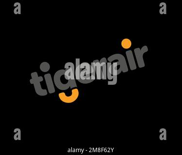 Tigerair Australia, Logo, Black background Stock Photo - Alamy