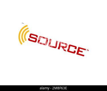 The Source retail, er The Source retail, er, rotated logo, black ...