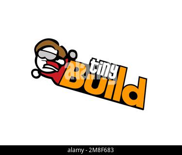 TinyBuild, rotated logo, white background Stock Photo - Alamy