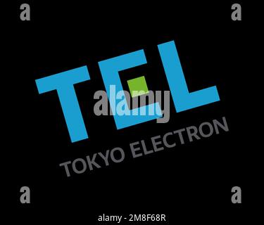 Tokyo Electron, Logo, Black background Stock Photo - Alamy