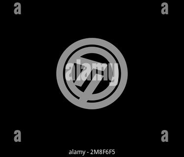 Tube Investments of India Limited, Rotated Logo, Black Background Stock ...