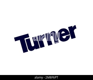 Turner Construction, Rotated Logo, White Background B Stock Photo - Alamy