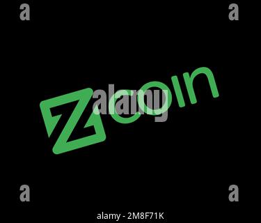 Zcoin, Logo, Black background Stock Photo - Alamy