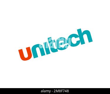 Unitech Group, Logo, White background Stock Photo - Alamy