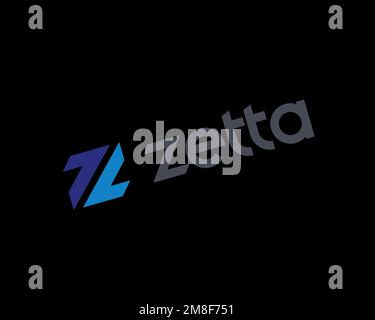 Zetta cloud backup, Logo, Black background Stock Photo - Alamy