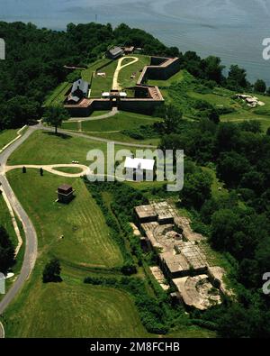 USA, Maryland, Fort Washington, Fort Washington Park, first fortress ...