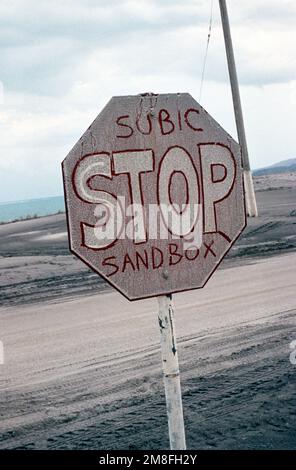 Subic Bay sign in Subic Bay, Philippines Stock Photo - Alamy