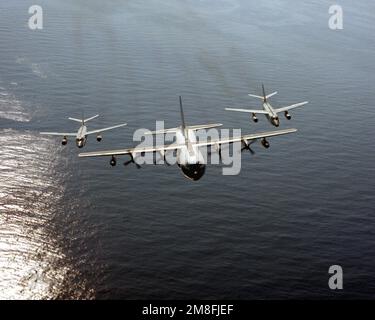 Two EA-3B Skywarrior aircraft from Fleet Air Reconnaissance Squadron 2 ...