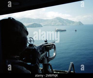 A member of Marine Utility/Attack Helicopter Squadron 367 (HML/A-367 ...