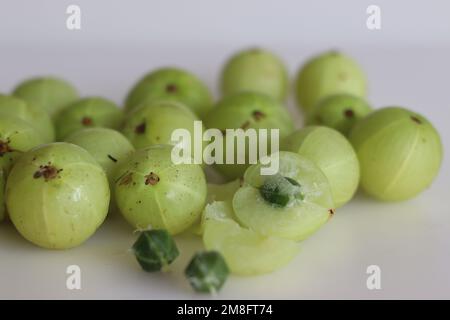 Amala or Indian Gooseberries are small, nutritious fruits produced from ...