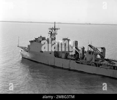 dock landing ship USS Tortuga (LSD 46), ESG 7/Task Force 76 ...