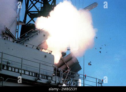 Copy image of BGM-109 Tomahawk cruise missile from its Mark 41 vertical ...