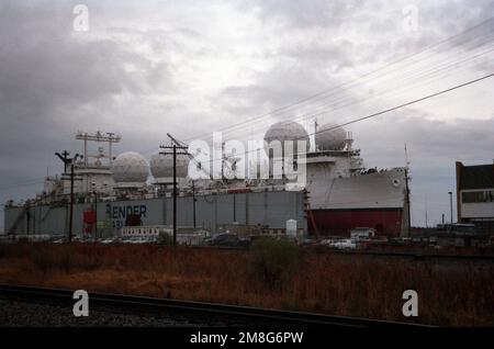USNS Redstone (T-AGM-20 Stock Photo - Alamy