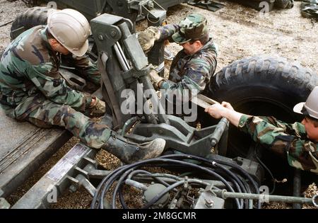 AIRMAN 1ST Class Brian Ramey and SENIOR AIRMAN Angela Threadgill of the ...