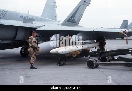 Marine Fighter Attack Squadron 451 patch c1987 Stock Photo - Alamy