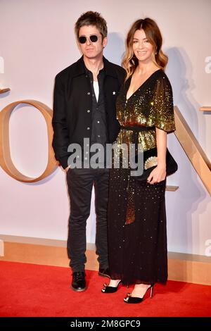 Noel Gallagher and wife Sara MacDonald leave Groucho Club in Soho ...