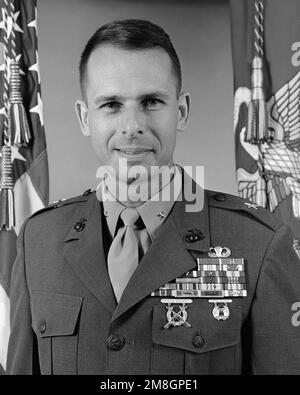 Portrait of Brigadier General Peter Pace (covered). Country: Unknown ...