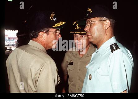 CAPT Chuck Saffell, commanding officer of the amphibious assault ship ...