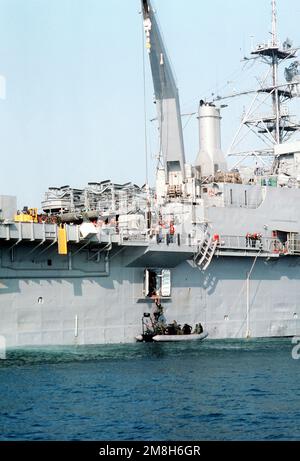 Members of Special Boat Unit 20 (SBU-20) fire 5.56mm M-16 rifles and ...