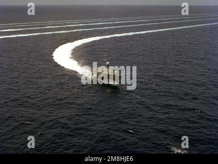 Vessels of Patrol Combatant Missile Hydrofoil Squadron 2 travel in ...