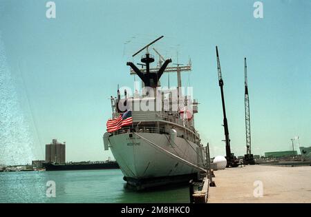 USNS Redstone (T-AGM-20 Stock Photo - Alamy