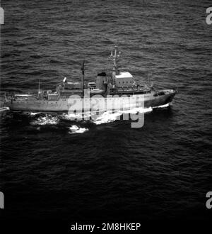 A starboard beam view of the Russian navy's Pacific Fleet Primorye ...