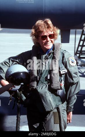 The first female Secretary of the Air Force Dr. Sheila E. Widnall ...