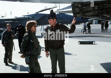 The first female Secretary of the Air Force Dr. Sheila E. Widnall ...