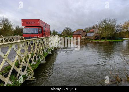 Breamore, Fordingbridge, Hampshire, UK, 14th January 2023, Weather ...