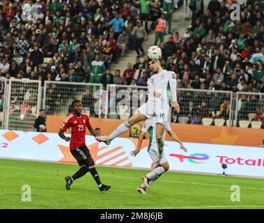 Bakari, Algeria. 14th Jan, 2023. Aimene Benabderrahmane, Algerian Prime ...