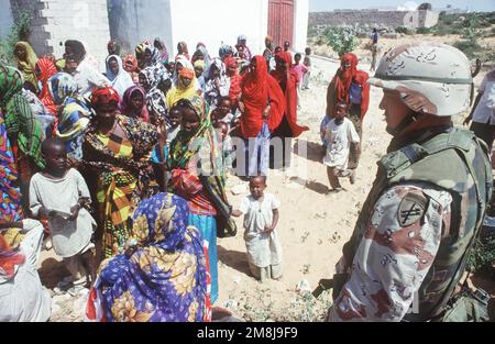 Sgt Michael Shouse, 21st Military Police stands guard outside the ...