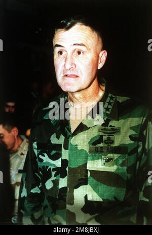 LT. GEN. Henry H. Shelton, Commander, XVIII Airborne Corps and Fort ...