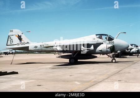 The Attack Squadron 85 (VA-85) A-6E Intruder aircraft on CMDR. Dave ...