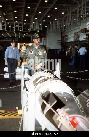 (L to R) Aviation Ordnance Second Class (AO2) Claude Tedrow, Aviation ...