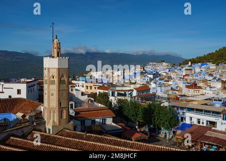 Grand Mosque of Chefchaouen, Morocco Stock Photo - Alamy