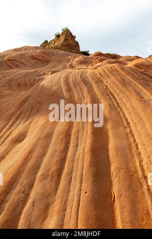 jingbian wave valley Stock Photo - Alamy