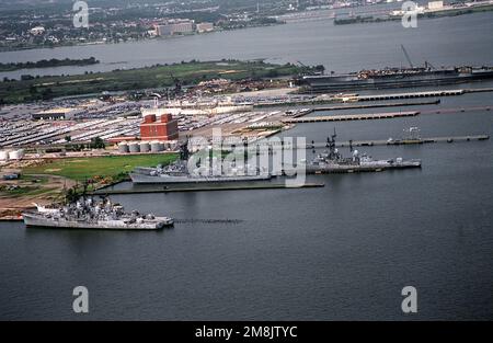 USS Sanctuary (AH-17) in the floating drydock USS Resourceful (AFDM-5 ...